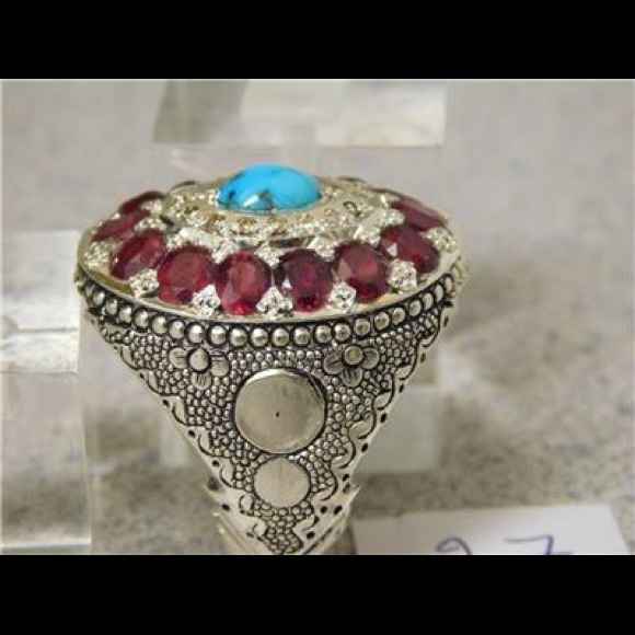 Persian Handmade | Other | Full Handmade Persian Rings Real Gemstone ...
